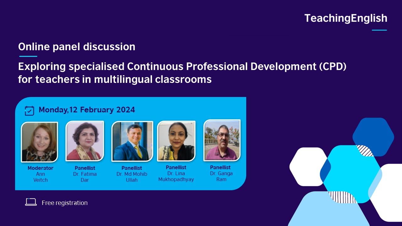Online panel discussion: Exploring specialised Continuous Professional ...